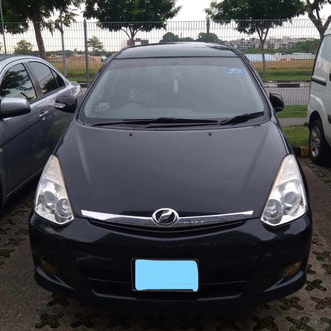 Cheap Toyota Wish Weekly Contract /Go Jek, Cars, Car Rental on Carousell