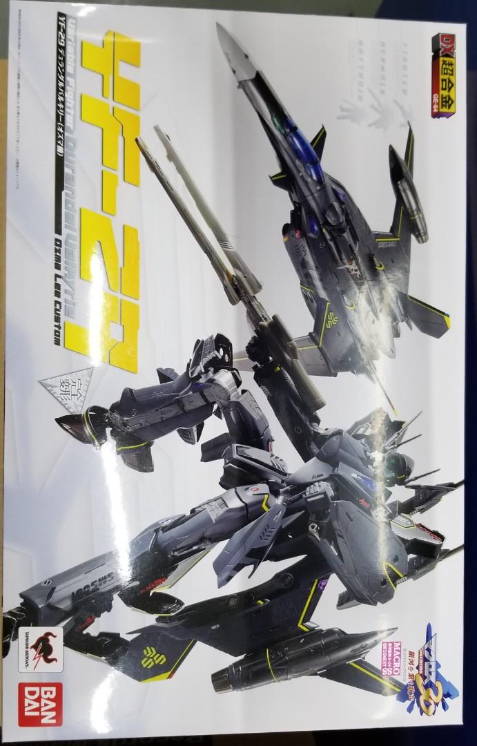 BANDAI 魂商店 DX 超合金 GE-64 YF-29 30th 隊長機 [日版] Macross F YF-29 OZMA LEE CUSTOM with super parts 超時空 ...