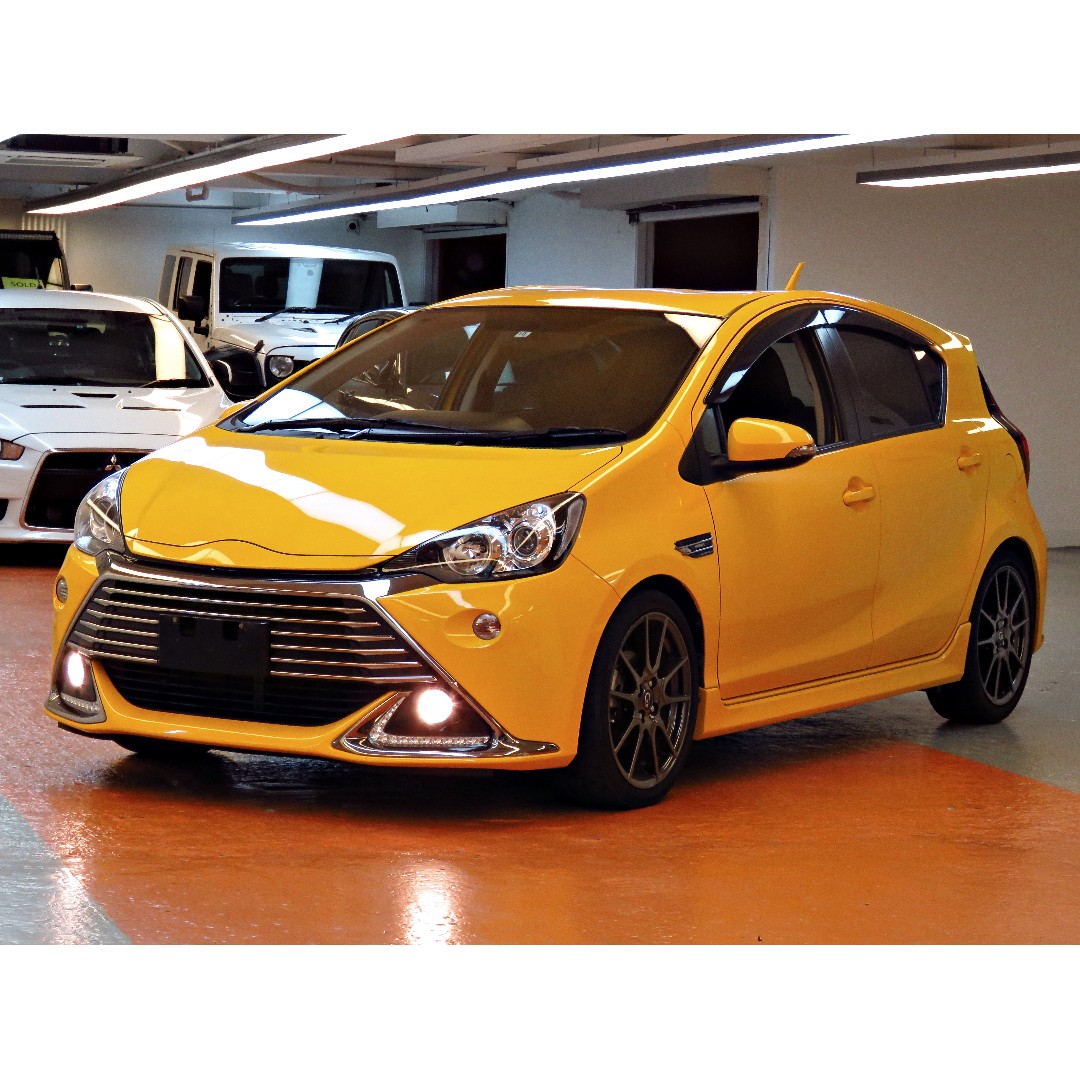 【原廠改AQUA】 2014 TOYOTA AQUA GS, 車 , 車輛放售 - Carousell