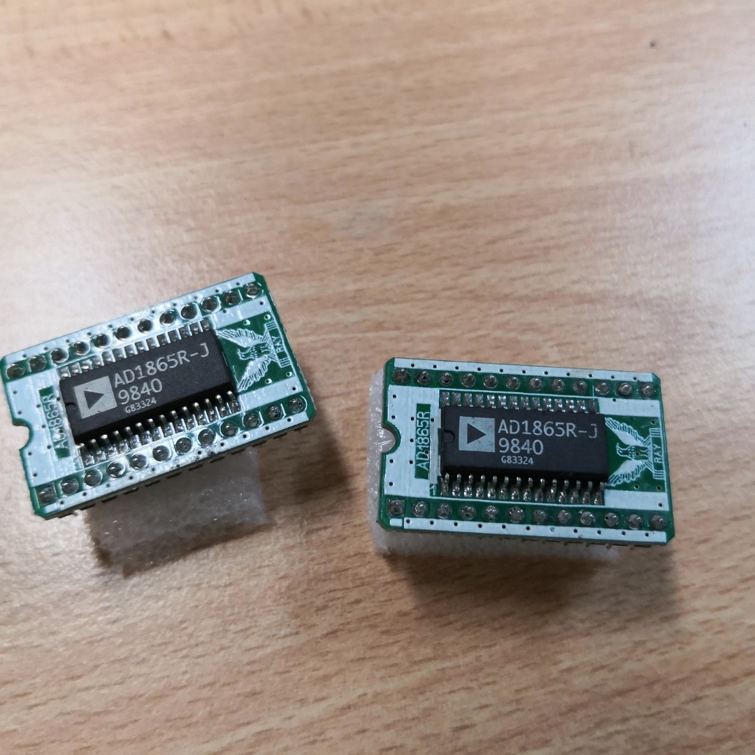 Analogue Devices r2r Ad1865 R-J DAC, Audio, Other Audio Equipment on ...