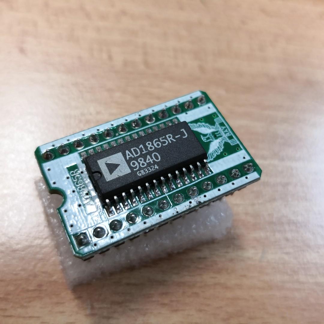 Analogue Devices r2r Ad1865 R-J DAC, Audio, Other Audio Equipment on ...