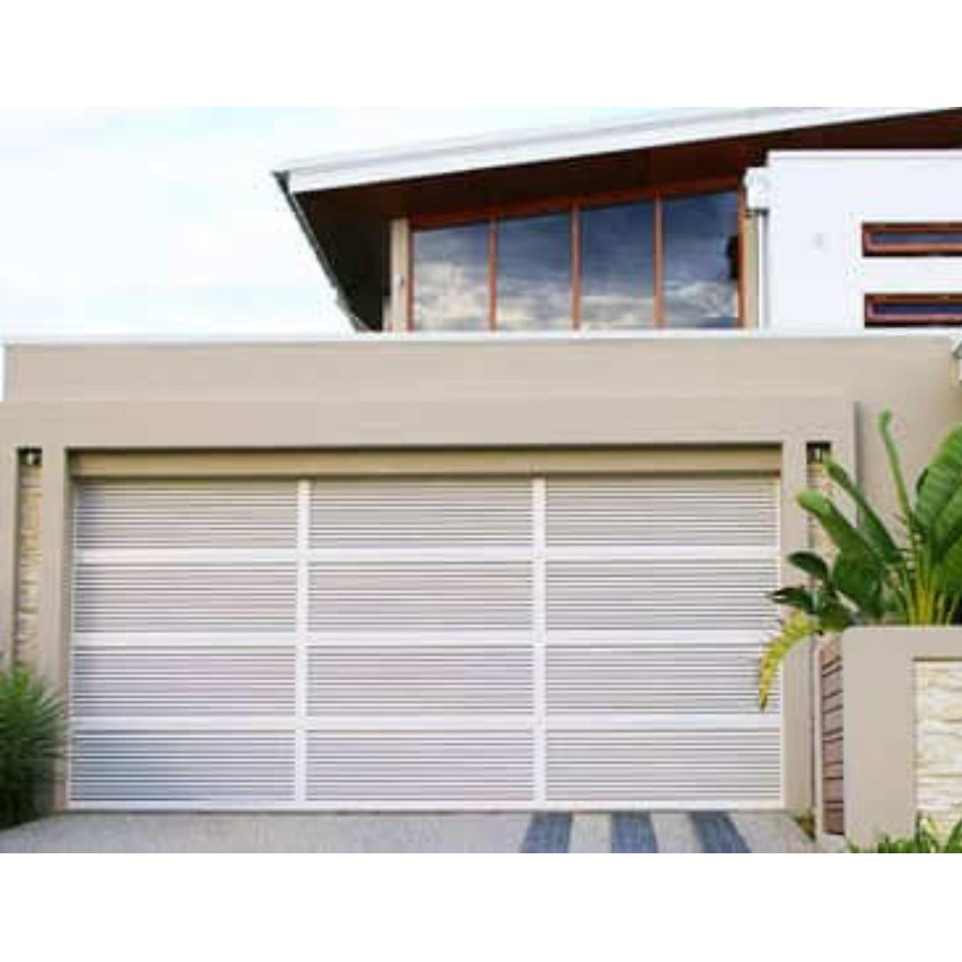 AUTOMATIC LOUVER TYPE GARAGE Door, Commercial & Industrial ...