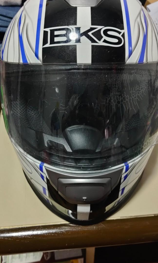 BKS FULL FACE HELMET, Motorcycles, Motorcycle Accessories on Carousell