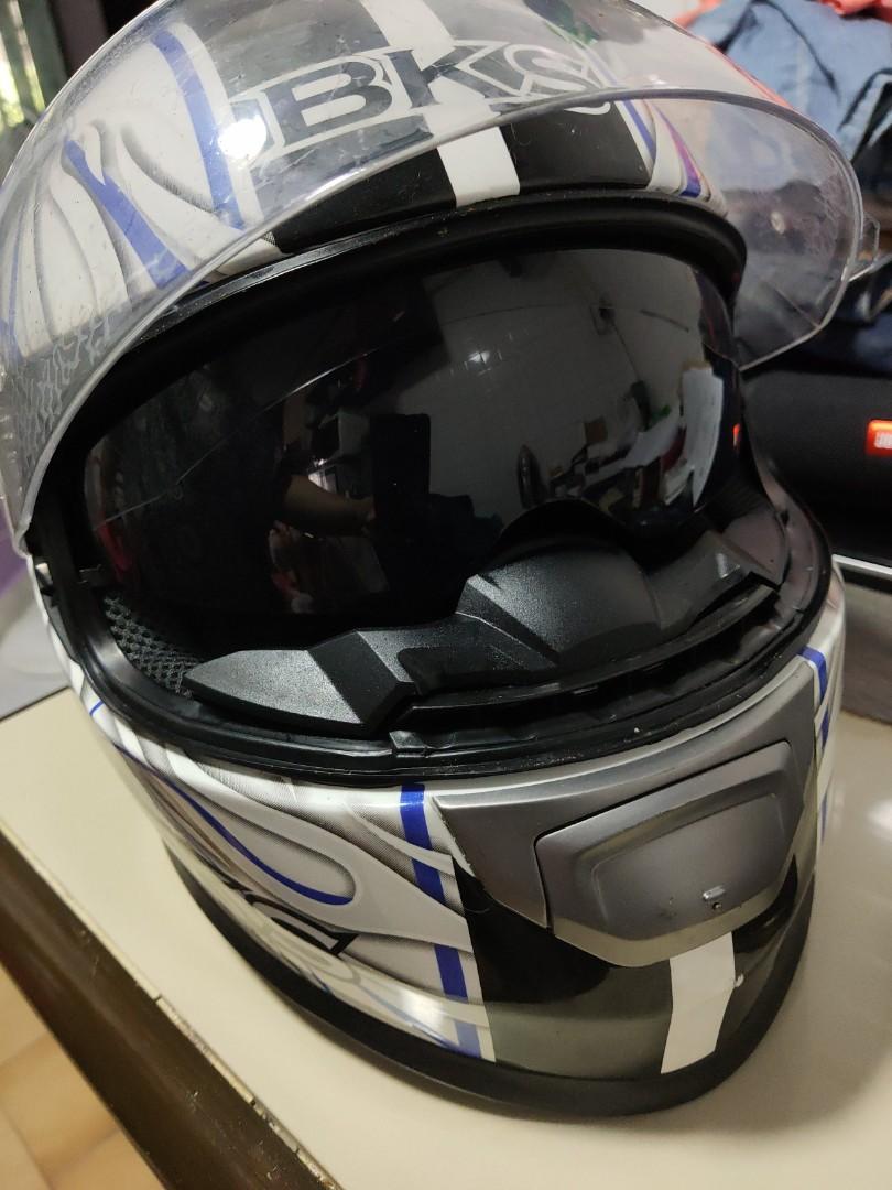 BKS FULL FACE HELMET, Motorcycles, Motorcycle Accessories on Carousell