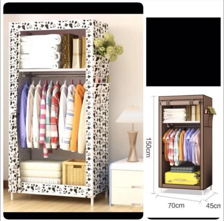 Brand new wardrobe /storage cabinet with zip cover, Furniture, Shelves ...