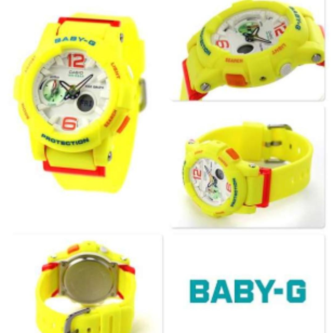 Casio Baby G Surfer's YELLOW Watch BGA180-9B on Carousell