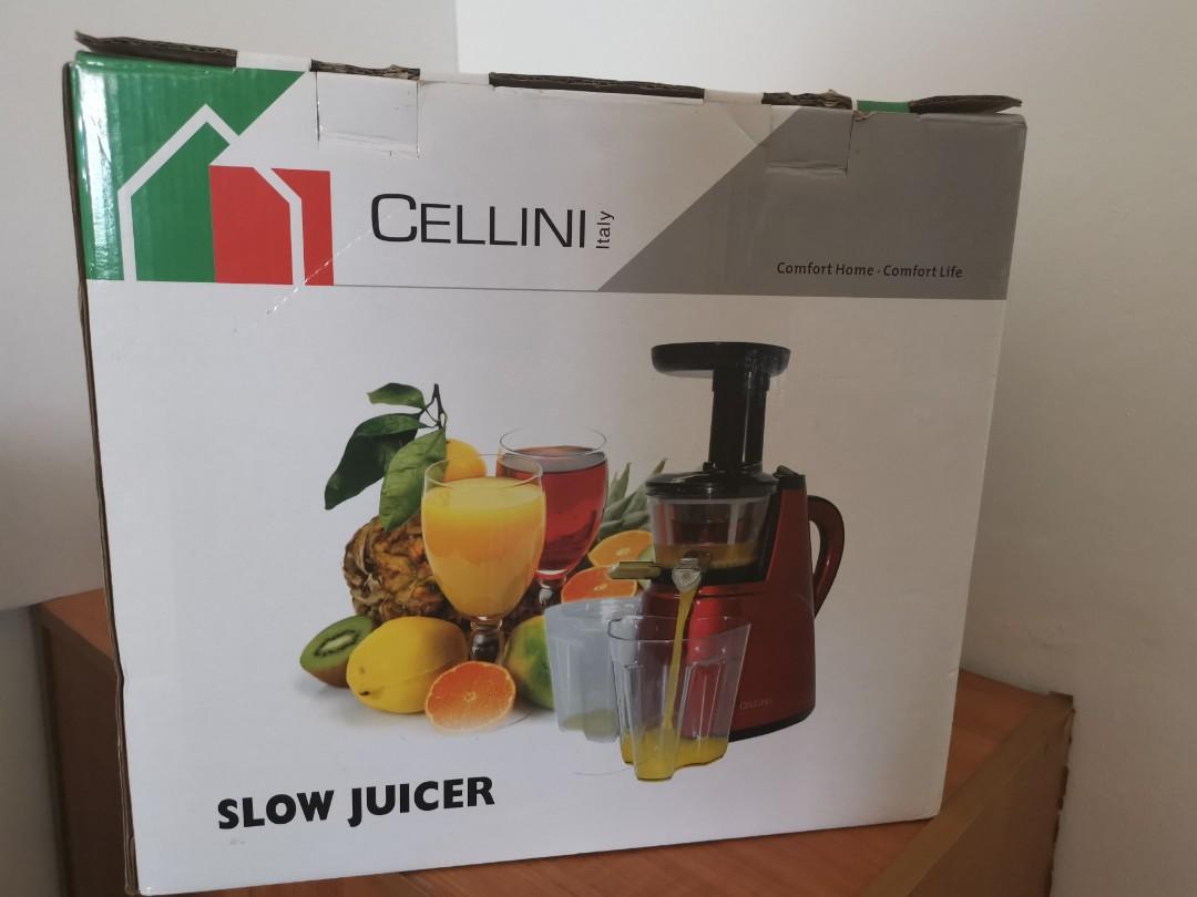 Cellini Slow Juicer, TV & Home Appliances, Kitchen Appliances, Juicers ...