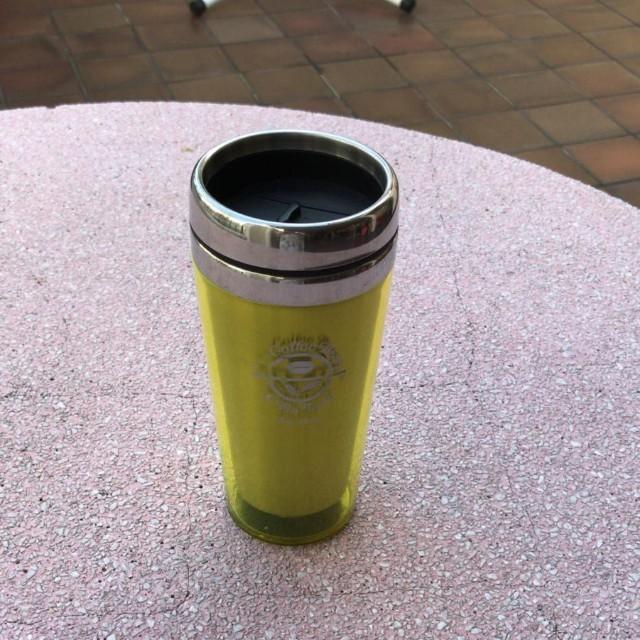 Coffee bean and tea leaf CBTL tumbler in green, Furniture & Home Living ...