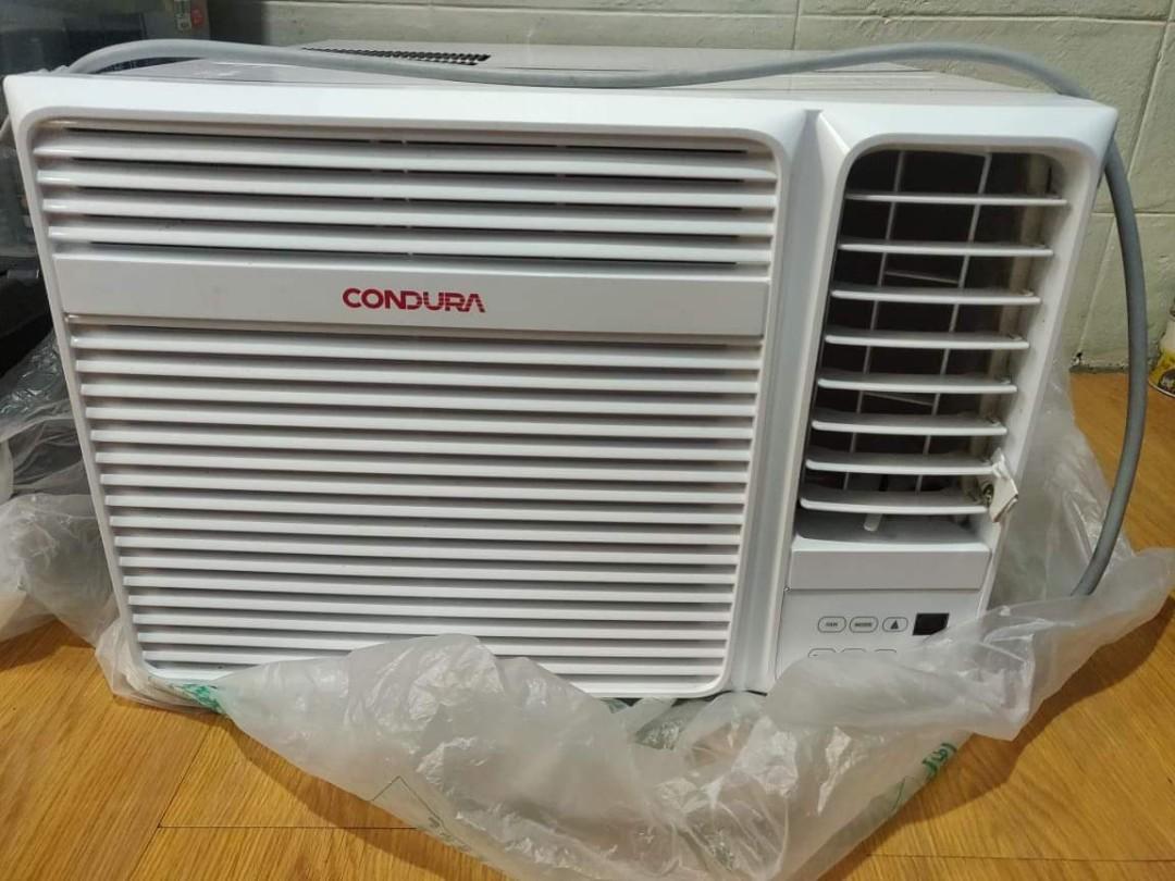 Condura window type ac 1.5hp, TV & Home Appliances, Air Conditioning ...