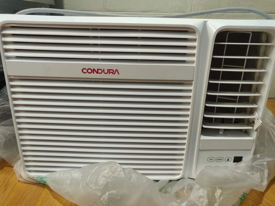 Condura window type ac 1.5hp, TV & Home Appliances, Air Conditioning ...