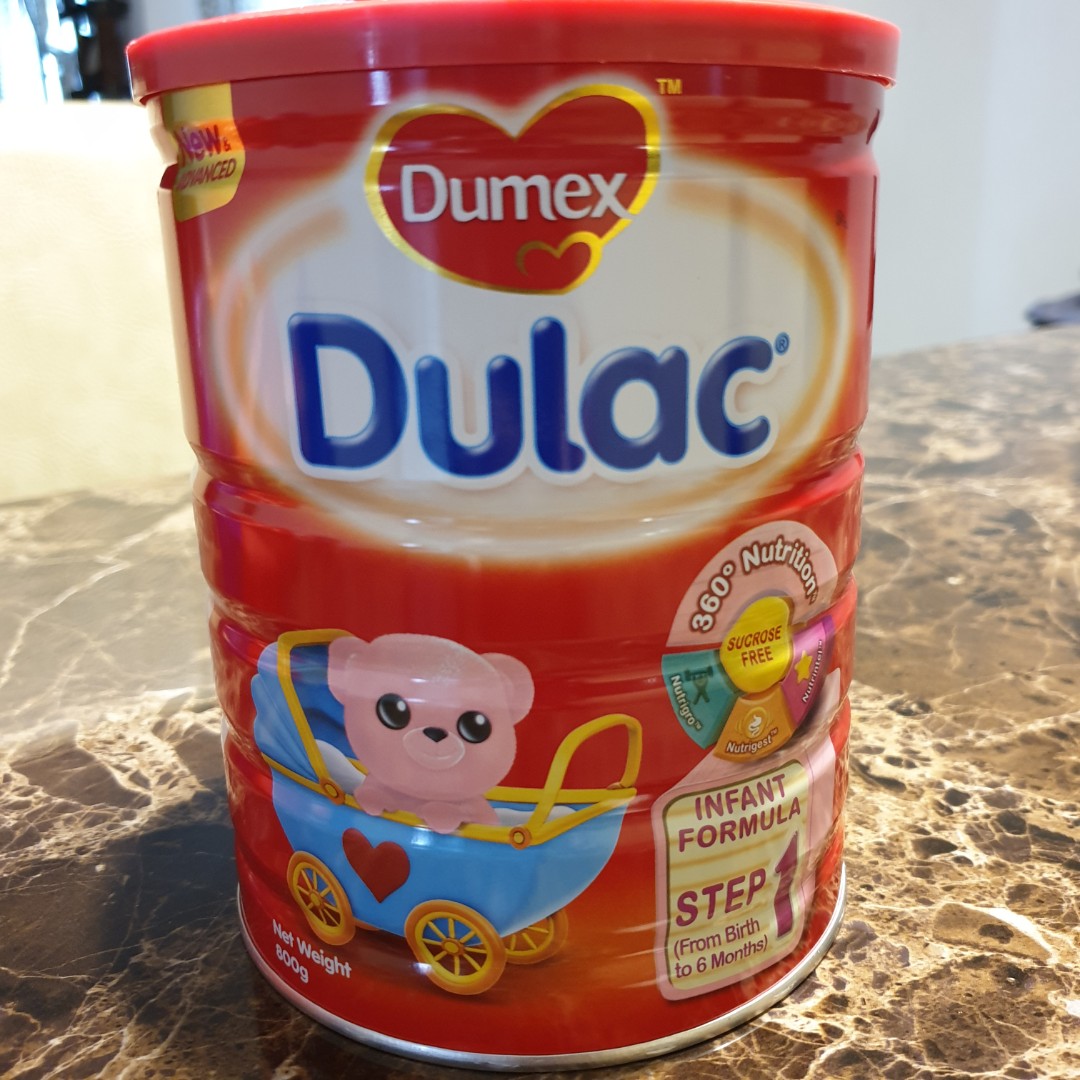 Dumex Dulac Infant Formula Step 1, Babies & Kids, Nursing & Feeding ...