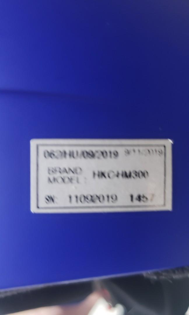 HKC Half Face Mototrade Helmet (Blue-Large), Motorbikes, Motorbike ...