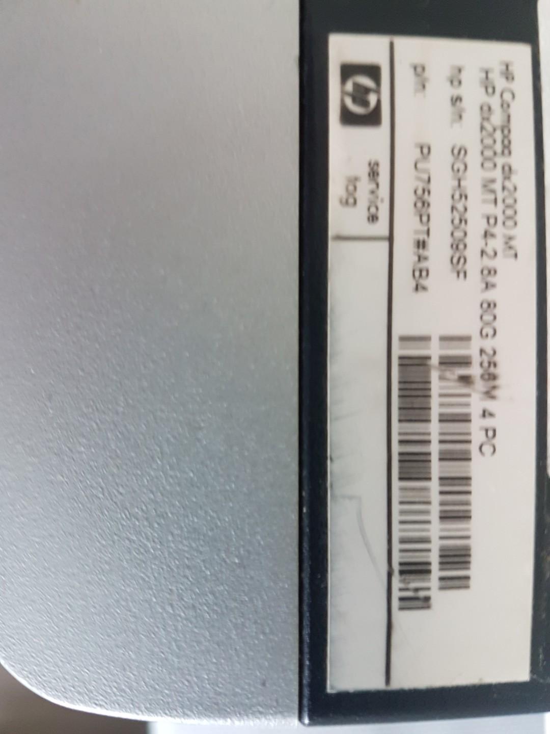 HP compaq Desktop, Electronics, Computers, Desktops on Carousell