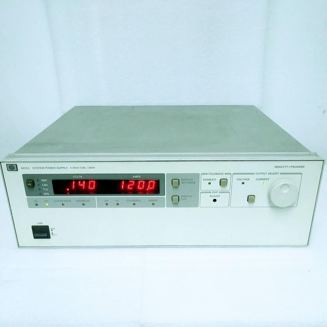HP/Agilent 6031A DC Power Supply, Computers & Tech, Parts & Accessories ...