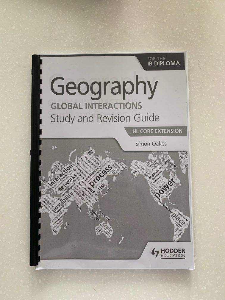 IB Geography Global interactions Study and Revision Guide HL Core ...