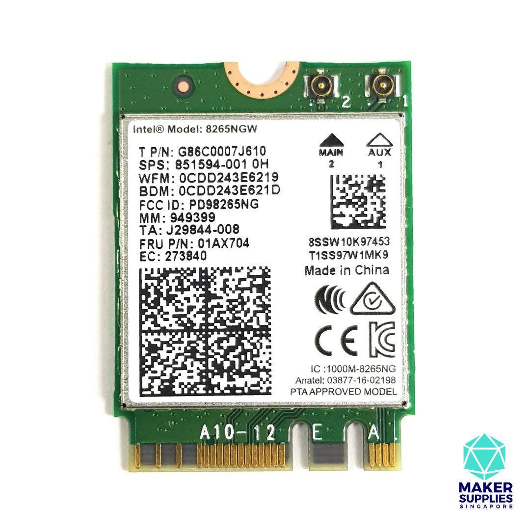 Intel Dual Band Wireless AC 8265 Module with Antennas suitable for ...