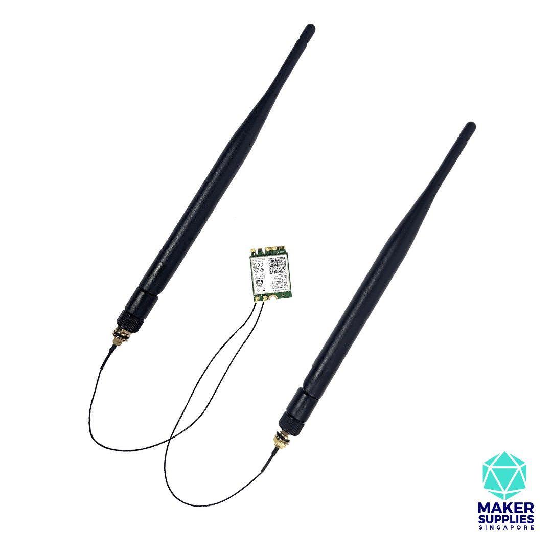 Intel Dual Band Wireless AC 8265 Module with Antennas suitable for ...