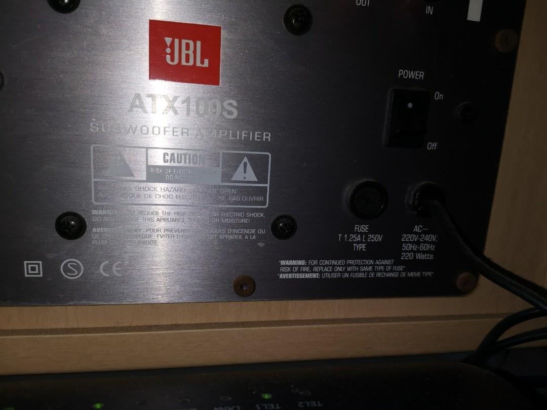 JBL active subwoofer ATXS 100 (Made in Denmark), Audio, Soundbars, Speakers & Amplifiers on ...