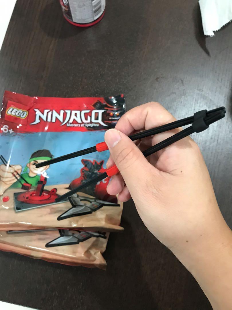 Lego Ninjago Chopsticks, Hobbies & Toys, Toys & Games on Carousell