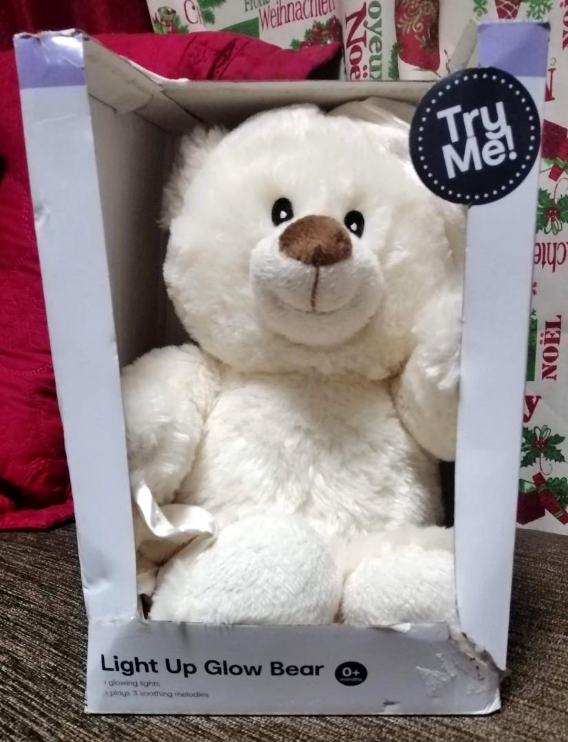 Light up Glow Bear by Kmart, Hobbies & Toys, Toys & Games on Carousell
