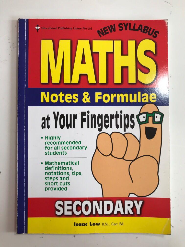 Math notes and formula handbook, Hobbies & Toys, Books & Magazines ...
