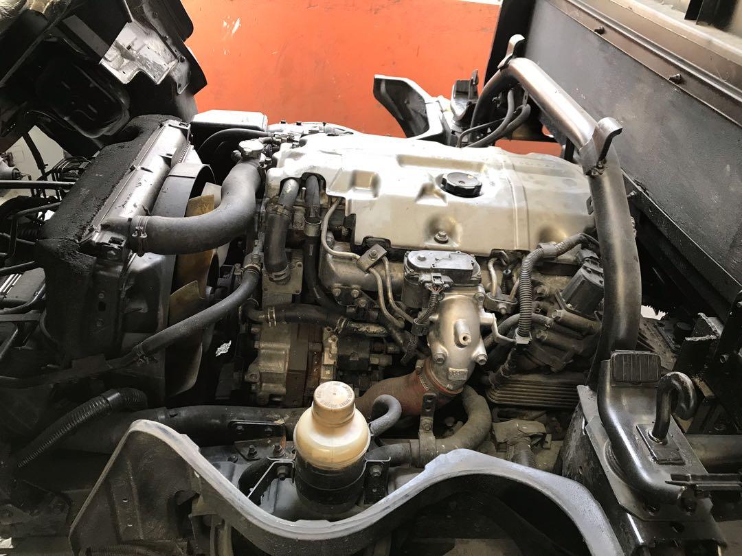 Mitsubishi canter aluminum dropside 16.5FT 4M50 engine wide body ...