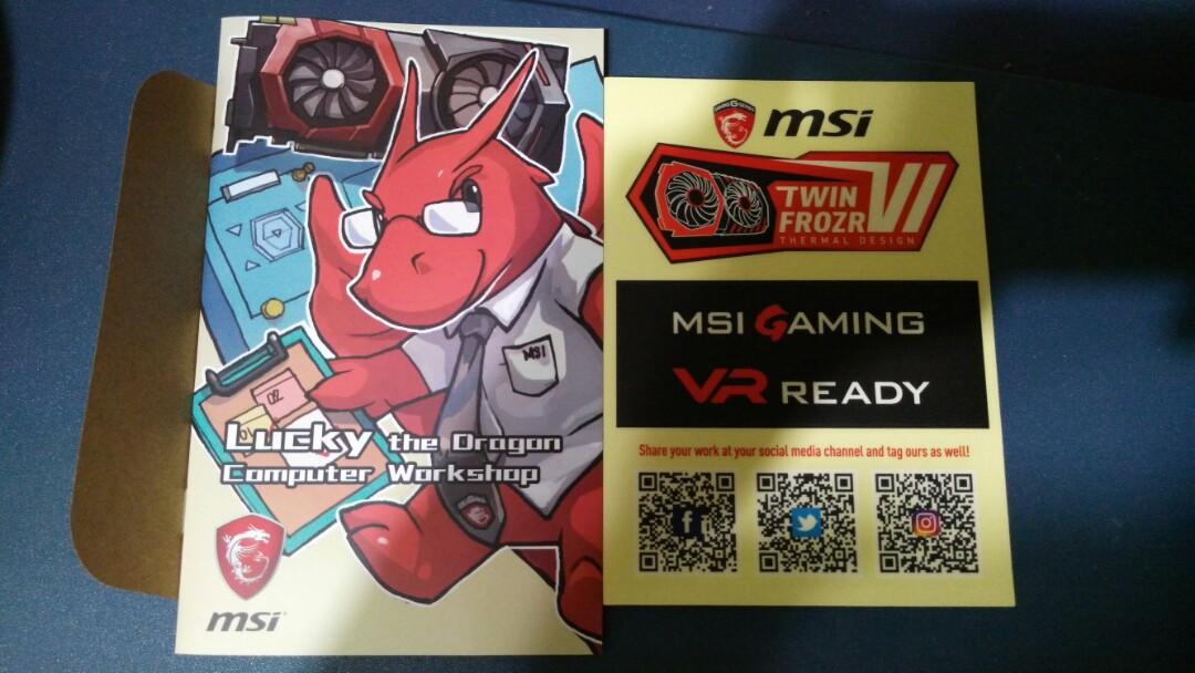 MSI gaming stickers and Thermal Grizzly stickers, Computers & Tech ...
