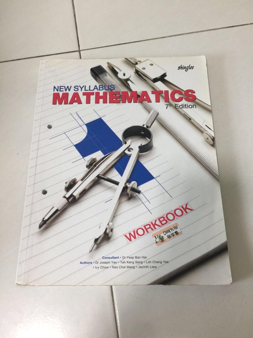 New Syllabus Mathematics 7th Edition Sec 1 Math workbook, Hobbies ...