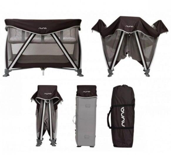 Nuna Sena Baby Box - Black, Bayi & Anak, Ranjang Bayi di Carousell