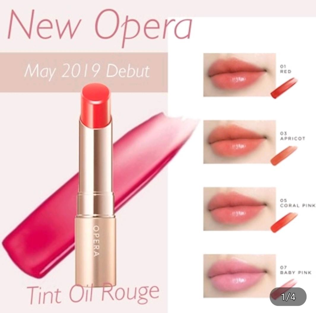 Opera lip tint oil - Shade 03 Apricot, Beauty & Personal Care, Face ...