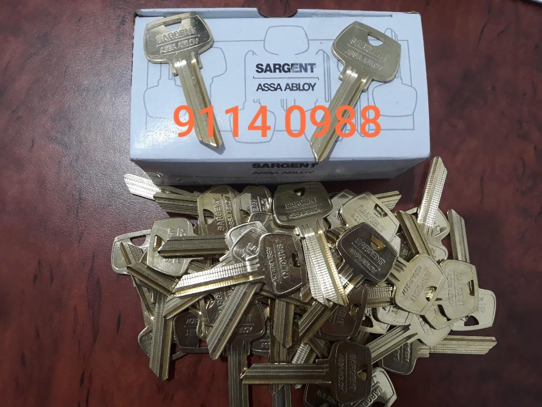 #original Sargent Assa Abloy key, Everything Else on Carousell