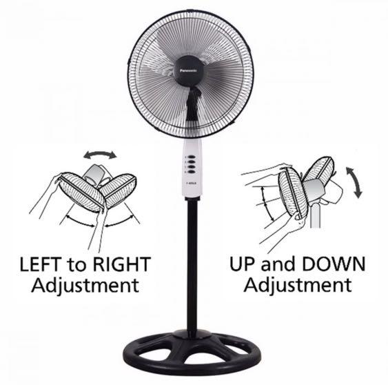 Panasonic Stand Fan, Furniture & Home Living, Lighting & Fans, Fans on ...