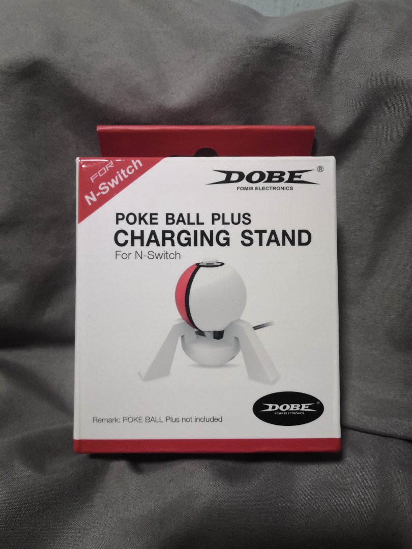 Poke ball plus charging stand, Video Gaming, Gaming Accessories ...