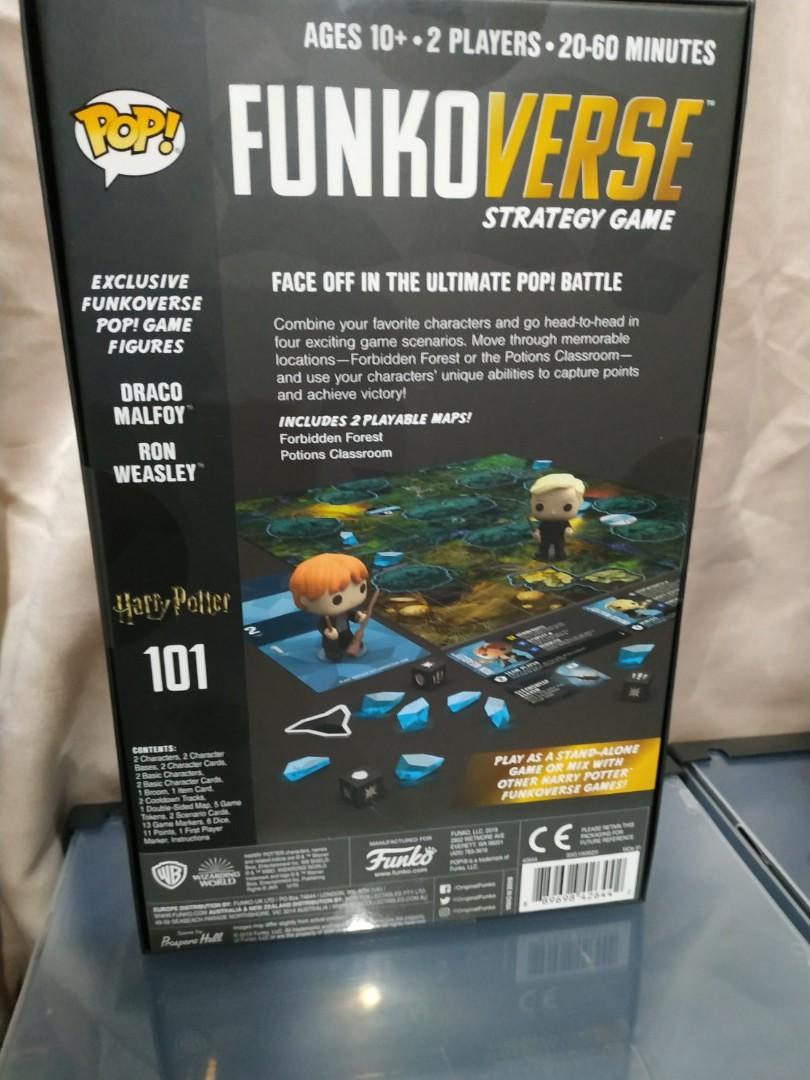 Ron Weasley and Draco Malfoy Funkoverse strategy game, Hobbies & Toys ...