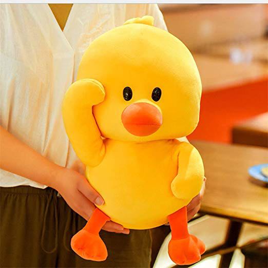 Salute Duck Soft Toy Plushie, Hobbies & Toys, Toys & Games on Carousell