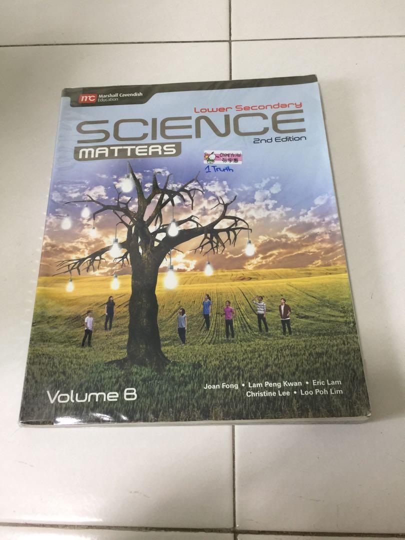 Sec 1 and 2 science matters 2nd edition textbook volume A and B ...