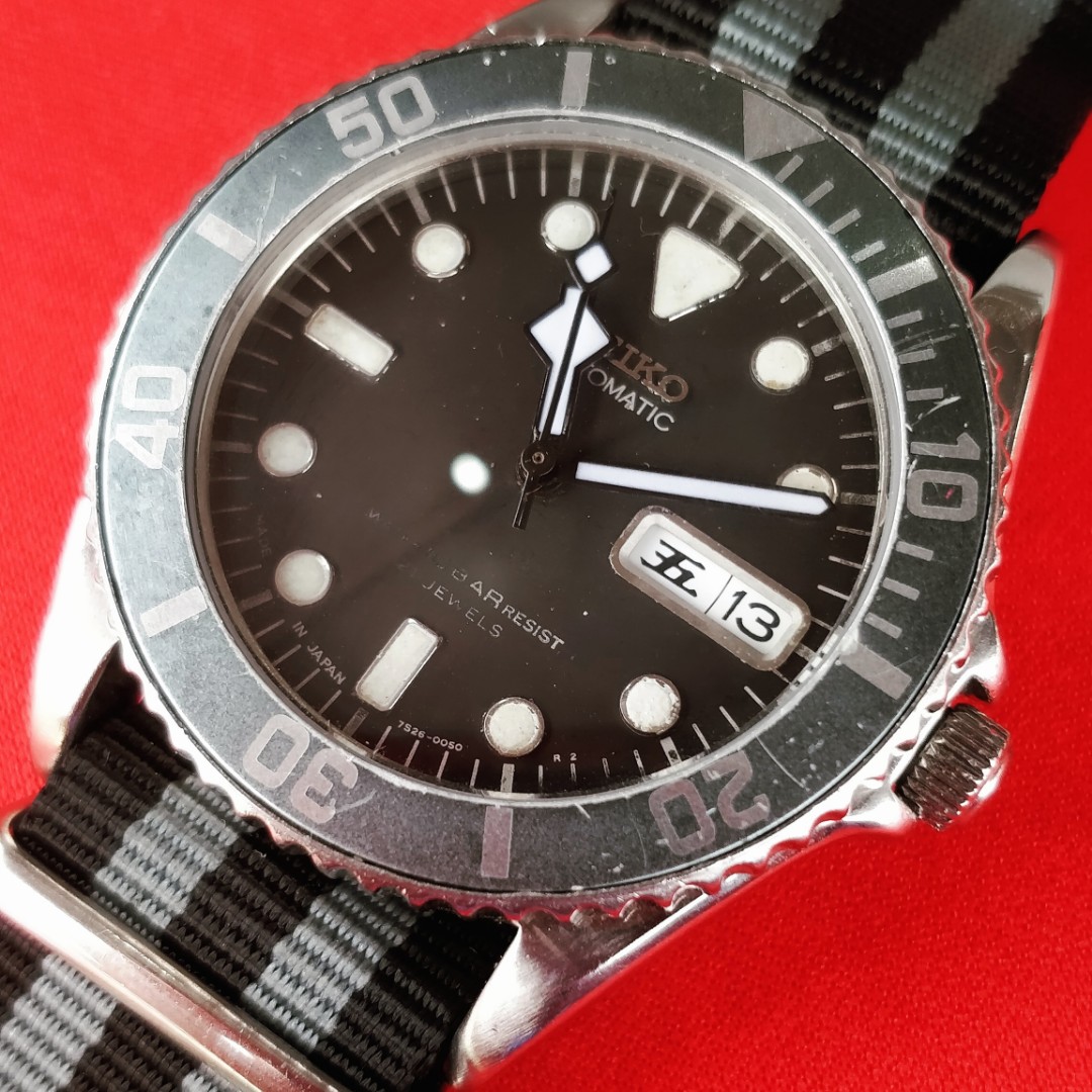 Seiko SKX023, Luxury, Watches on Carousell