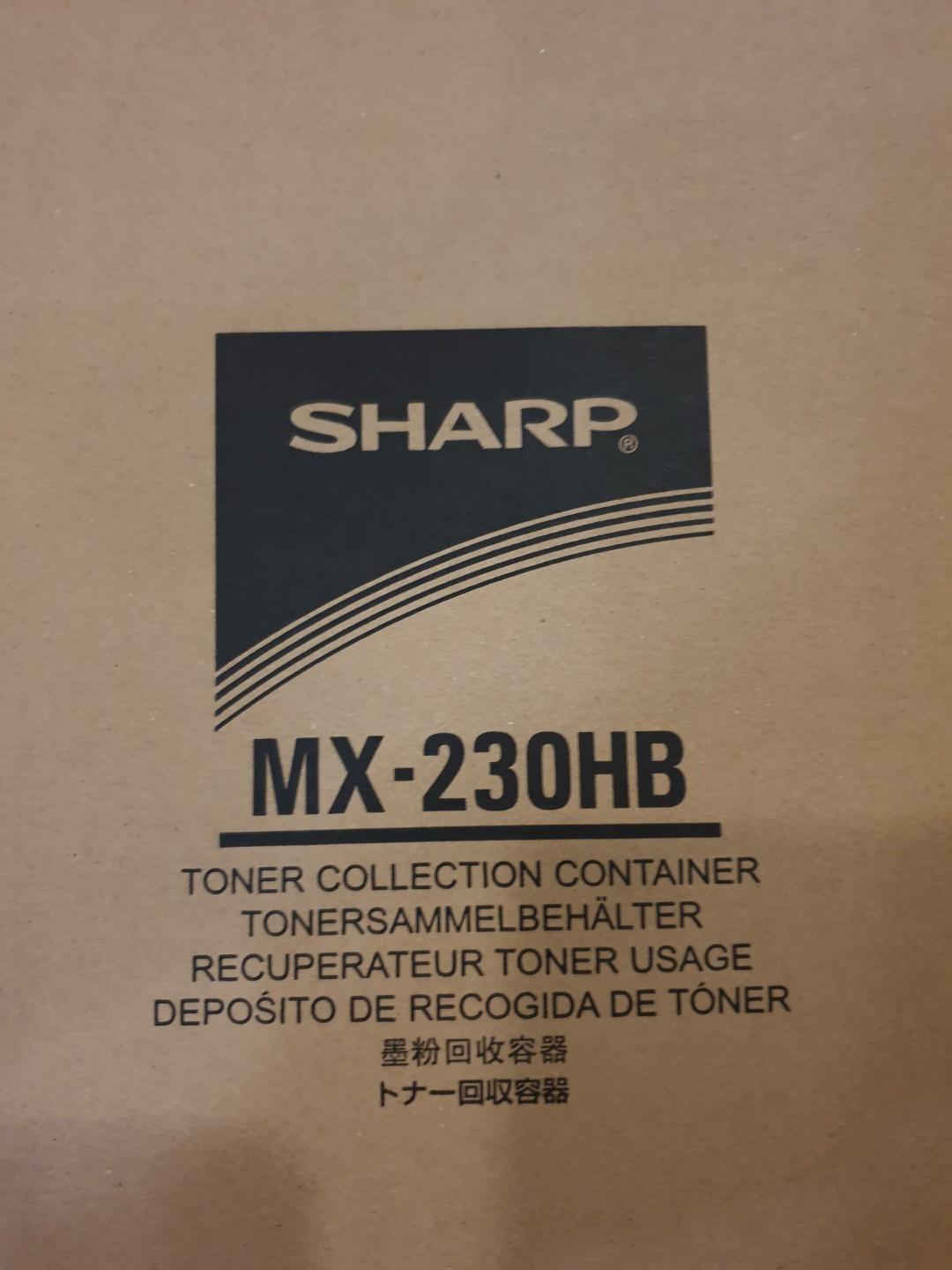 Sharp toner cartridge and toner collection container, Everything Else ...