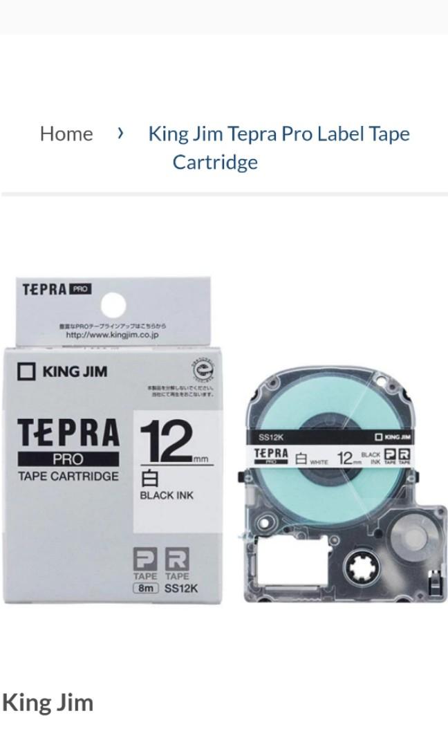 TEPRA PRO labelling tape, Hobbies & Toys, Stationery & Craft, Craft ...