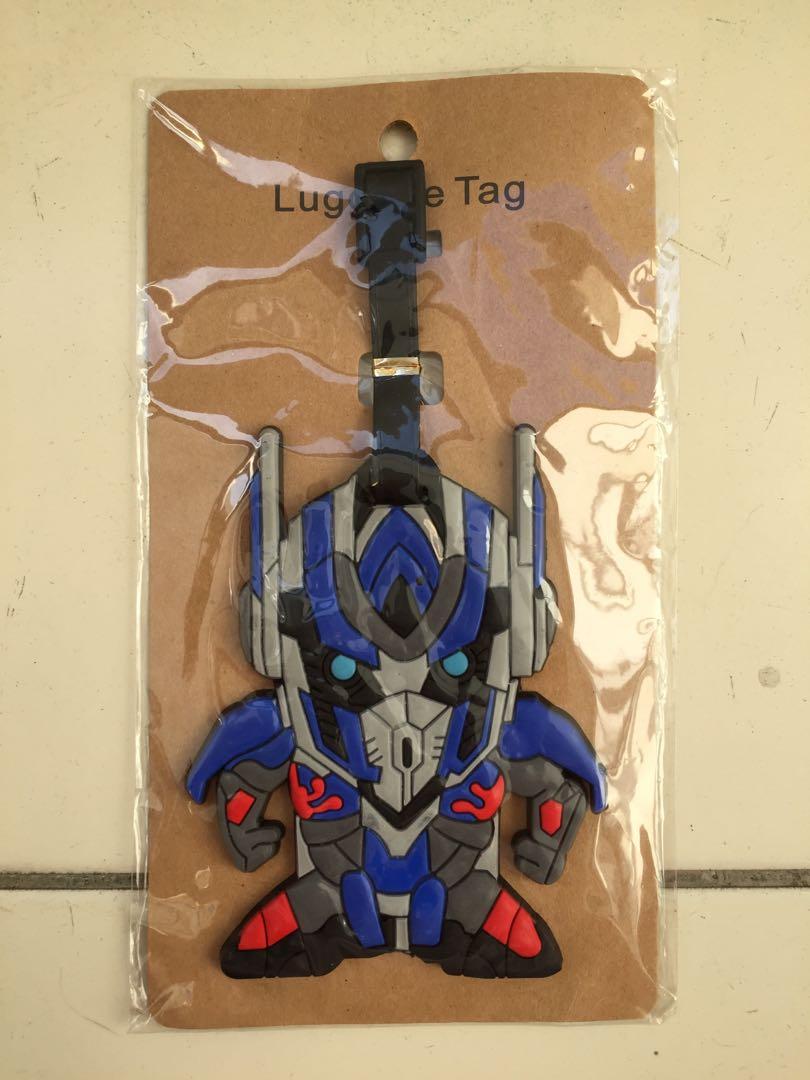 Transformer Optimus Prime Luggage Tag, Everything Else, Others on Carousell