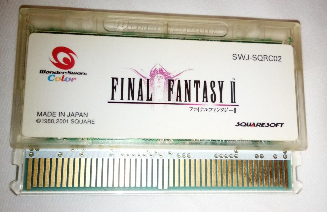 WSC FF2 最終浪漫2 日版 全新未玩。, 電子遊戲, 遊戲機配件, 遊戲禮物卡及帳戶 - Carousell