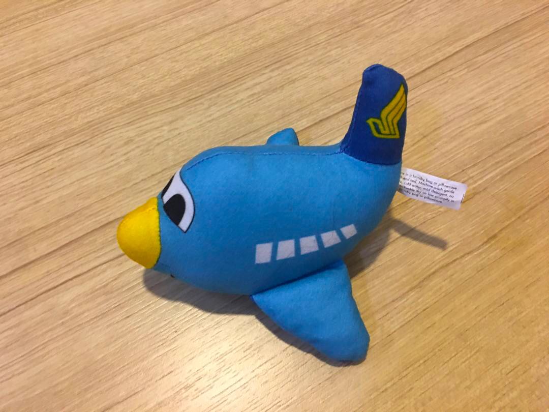 Airline plane soft toy, Hobbies & Toys, Toys & Games on Carousell