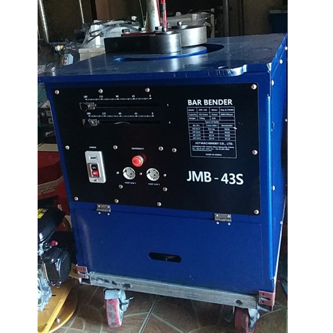 BAR bender bar cutter or rebar bender and cutter 42mm made in korea ...