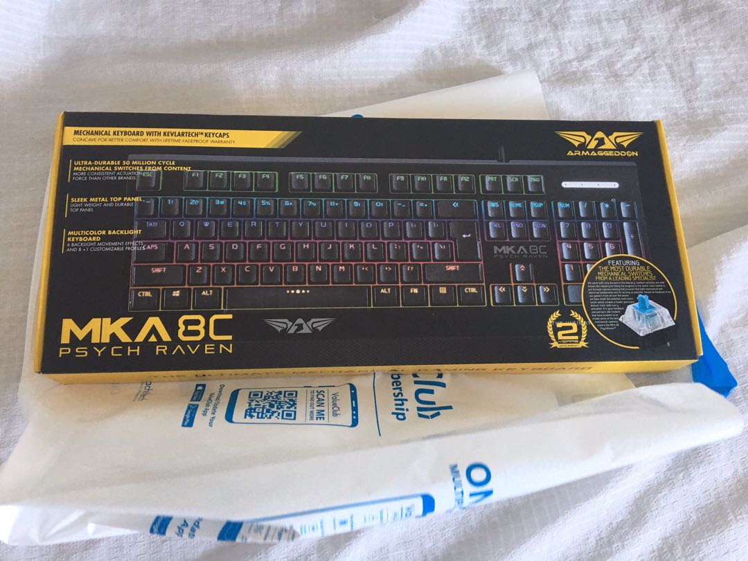 (BNIB) Armaggeddon MKA8C Mechanical Keyboard, Computers & Tech, Parts ...