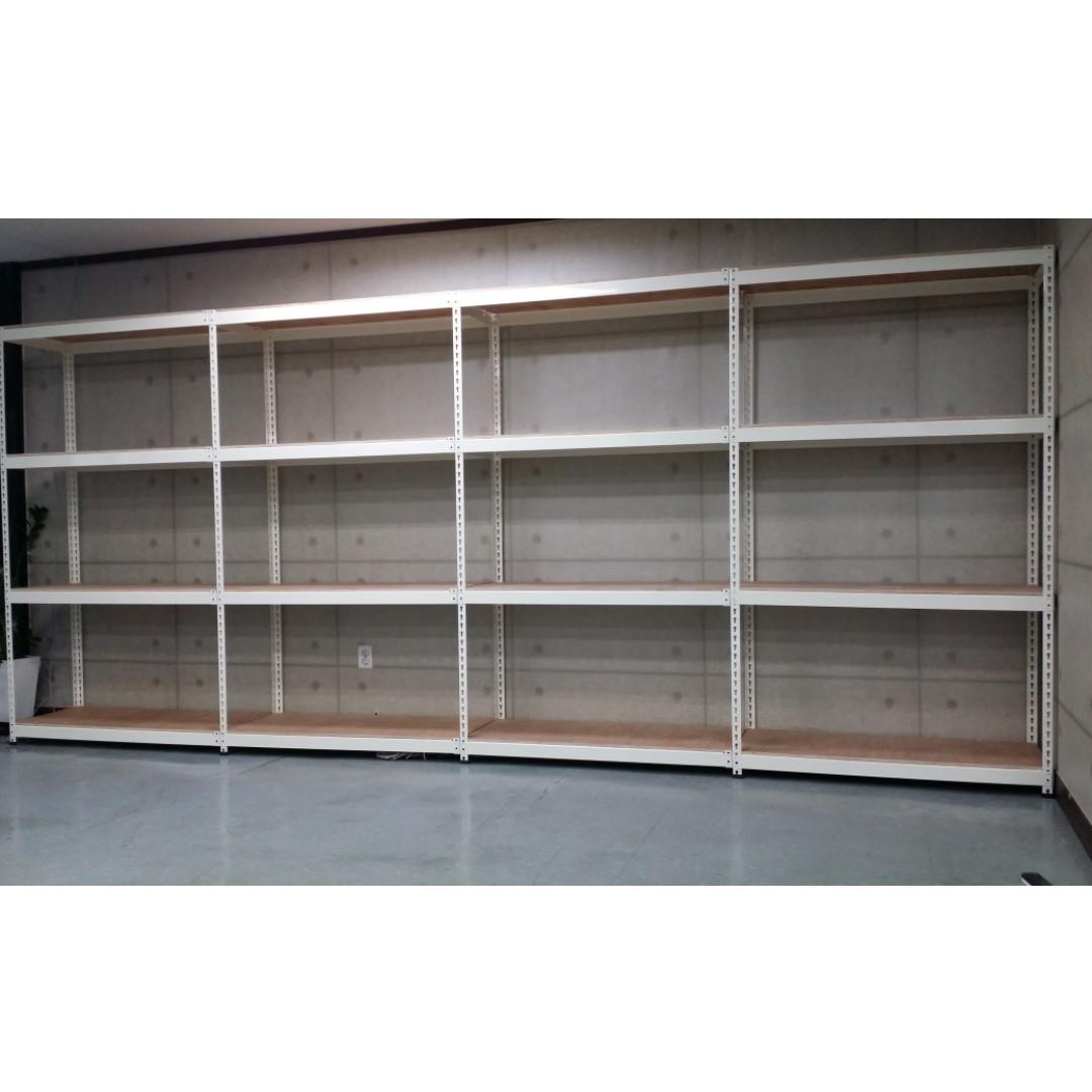 Bolt and Nut slotted angle bar - Steel Rack Wood SHelve, Furniture ...