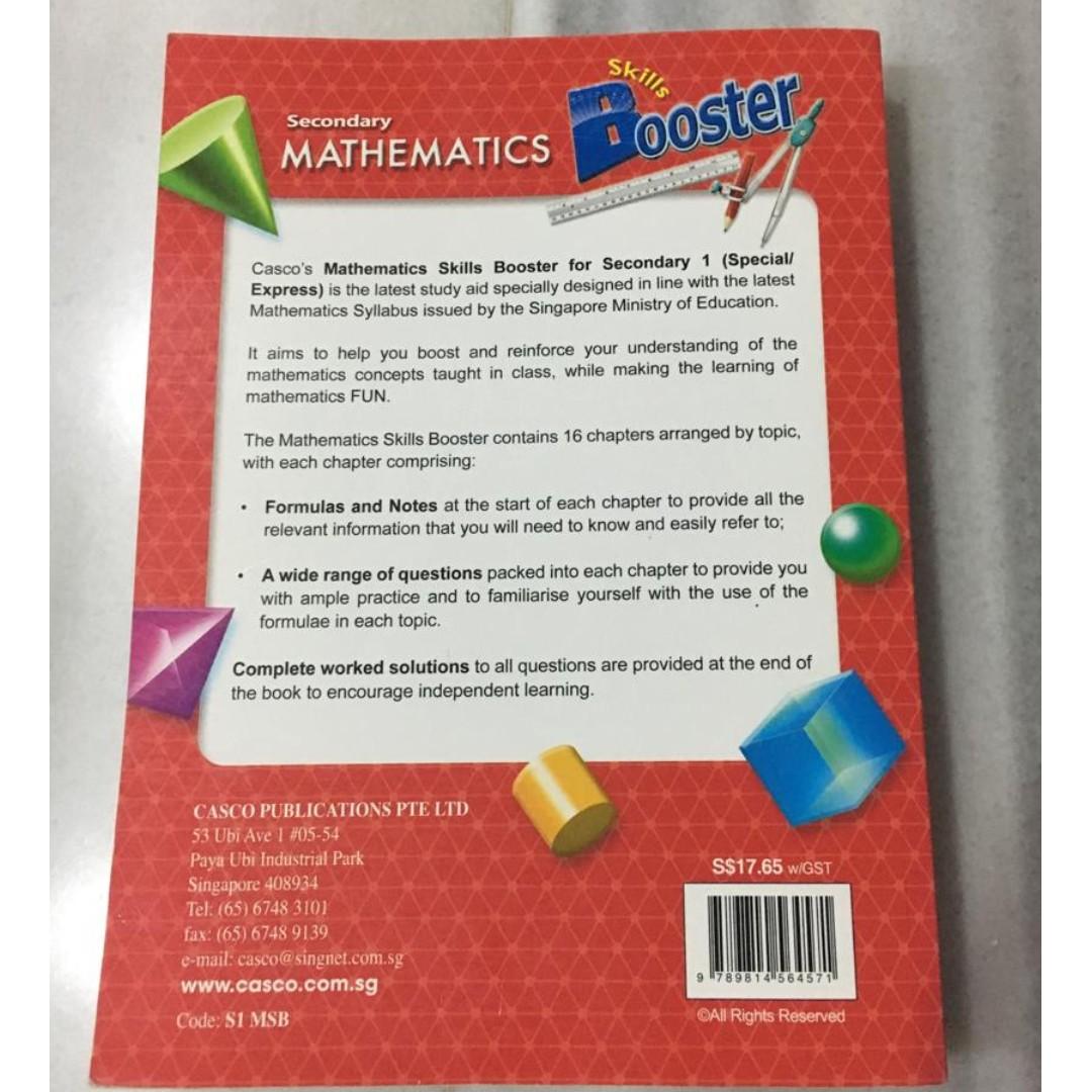 Casco Sec 1 Math assessment book, Hobbies & Toys, Books & Magazines ...