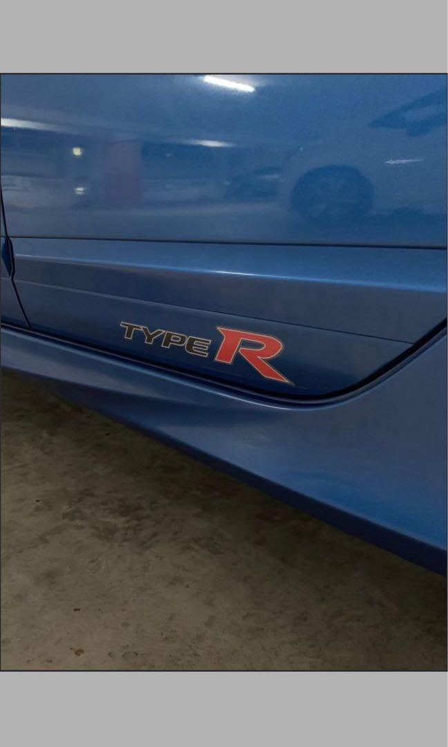 Civic Type R FD2R Decal / Sticker, Car Accessories, Accessories on ...
