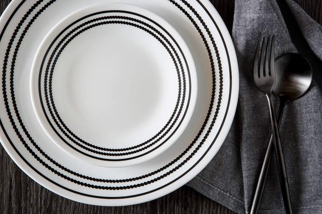 Corelle Onyx Black, Furniture & Home Living, Cleaning & Homecare ...