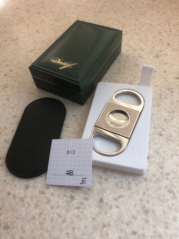 Davidoff Cigar Cutter (Double blade), Luxury, Accessories on Carousell