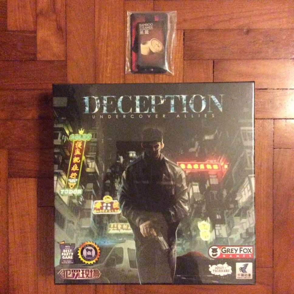 Deception Undercover Allies Kickstarter edition expansion, Hobbies ...
